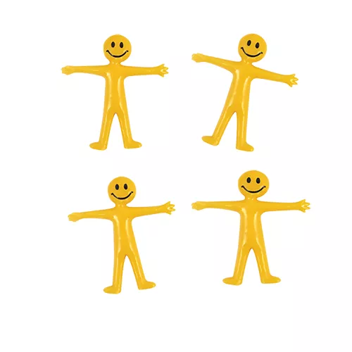 Stretch Smiley Man Pack of 144