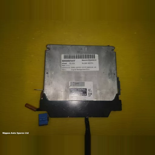Toyota Celica Ecu 2001 Engine Management Ecu 89661-2gf20 1zz-fe Manual