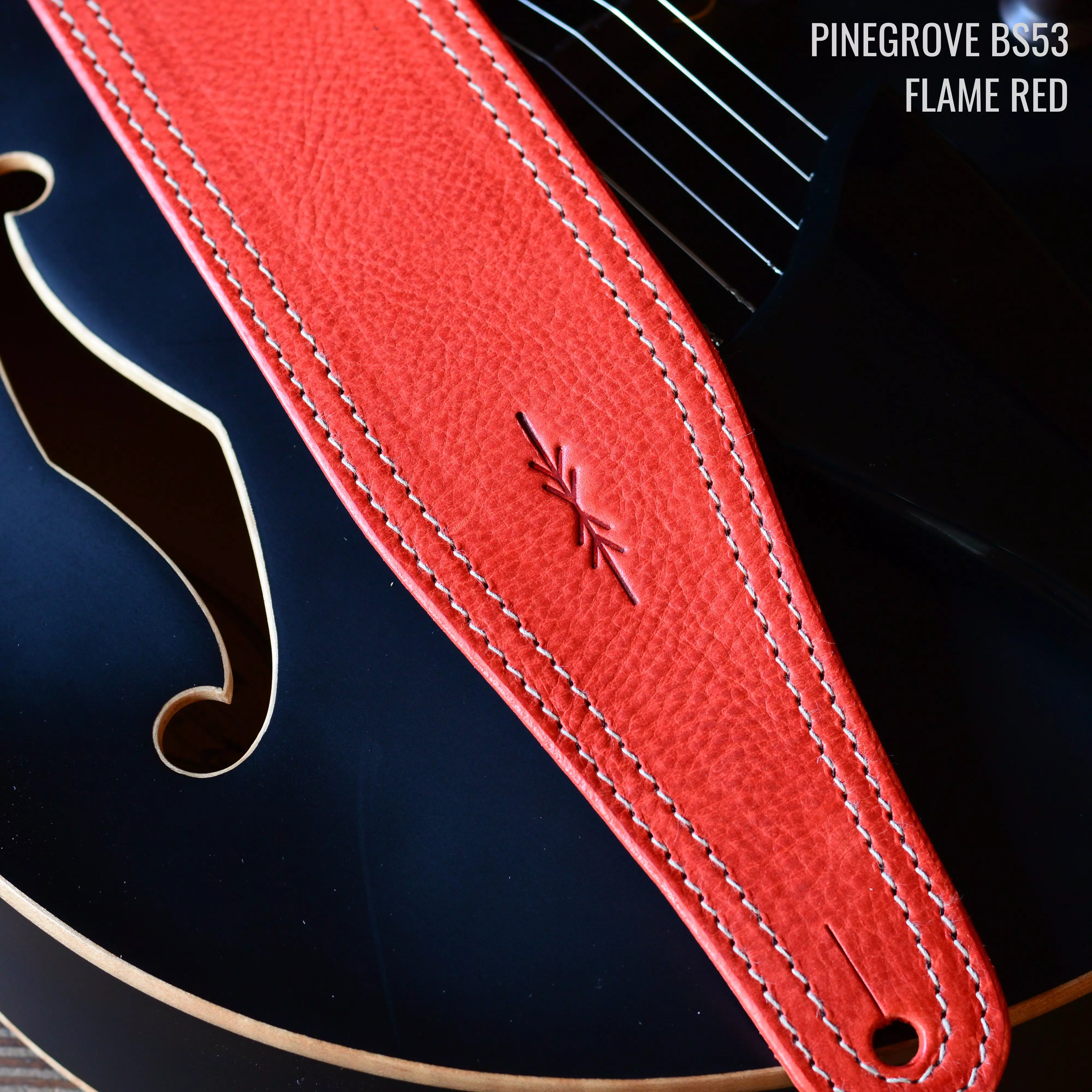 3 inch wide guitar straps in quality leather