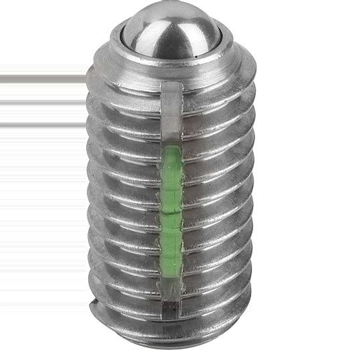 Spring Plunger. Thread M6. Length 14mm. Ball Diameter 3.5mm. Spring ...