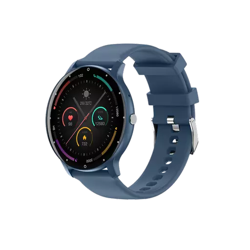 Devia - WT1 - Wireless Calling Bluetooth Waterproof SmartWatch - Blue