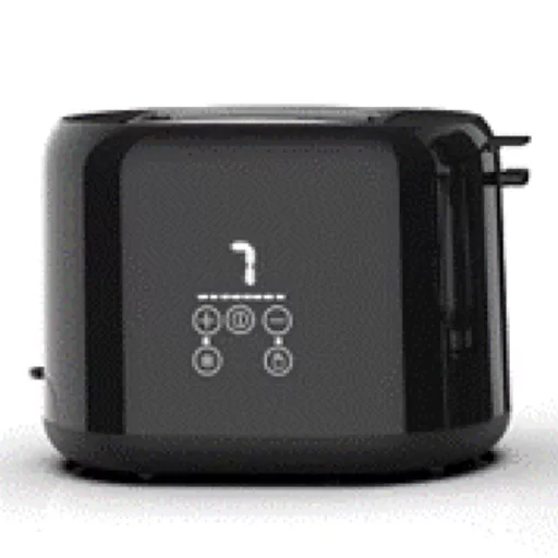 Digital 870W 2 Slice Toaster