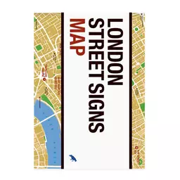London Street Signs Map | Turnaround Gifts