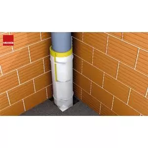 Acoustic Pipe Wrap - Waste and Service Pipes lagging