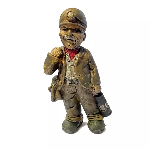 Resin Figurine Miner with Lamp | Starbeck Education