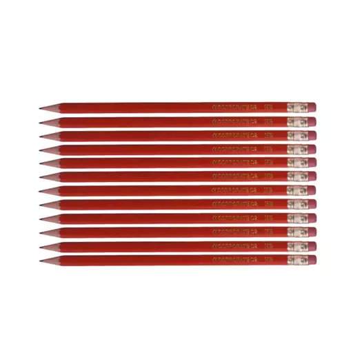 Hb pencils with rubber store