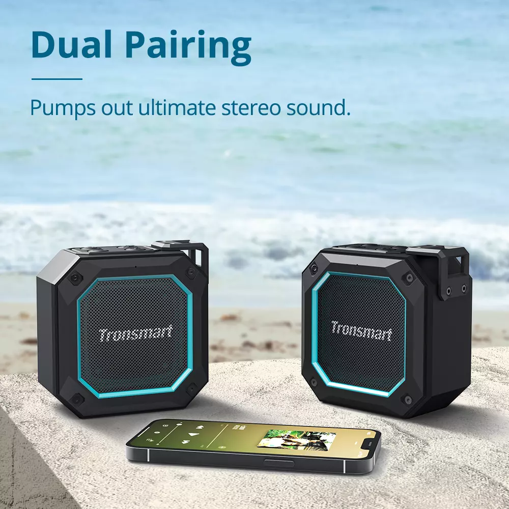 Tronsmart Groove 2 Wireless Bluetooth Speaker 10W - Black - OTC.LK