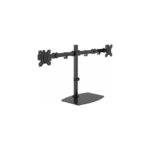 VISION Monitor Desk Stand Black Dual - VFM-DSDB