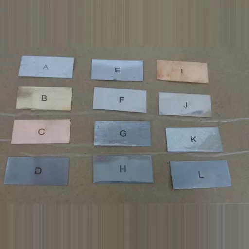 Metal Testing Strips