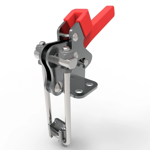 Vertical Latch Toggle Clamp With Safety Lock. Overall Height 78.5mm ...