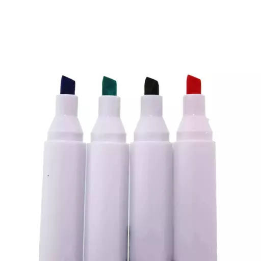 Writy Drywipe Markers Assorted Chisel Tip 4 Pack