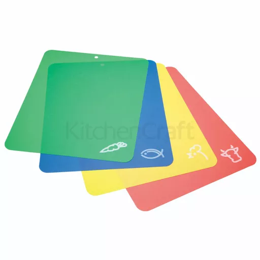 Flexible Colour Coded Cutting Mats 30x38cm,