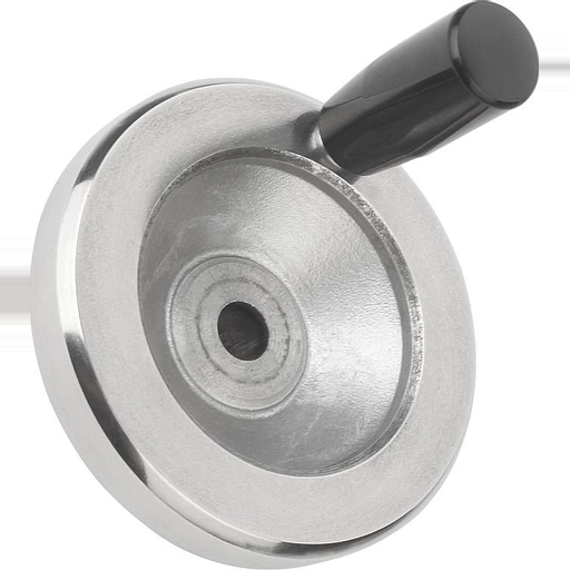 Disc Handwheel. Revolving Handle. 22mm H7 Reamed Hole. 250mm Overall ...