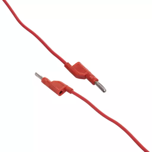 CONNECTING LEAD RED 25CM