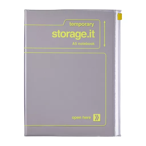 Notebook A5 Storage.it - Kraft | Turnaround Gifts