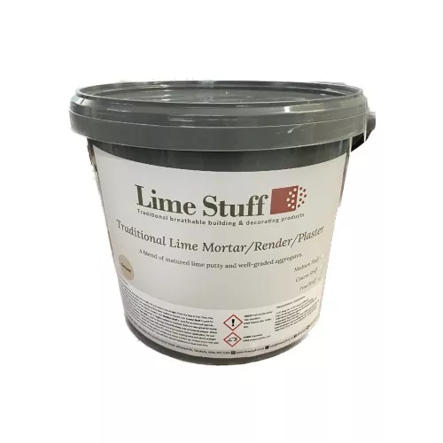 Non Hydraulic Lime Ready Mix Render | Lime Stuff