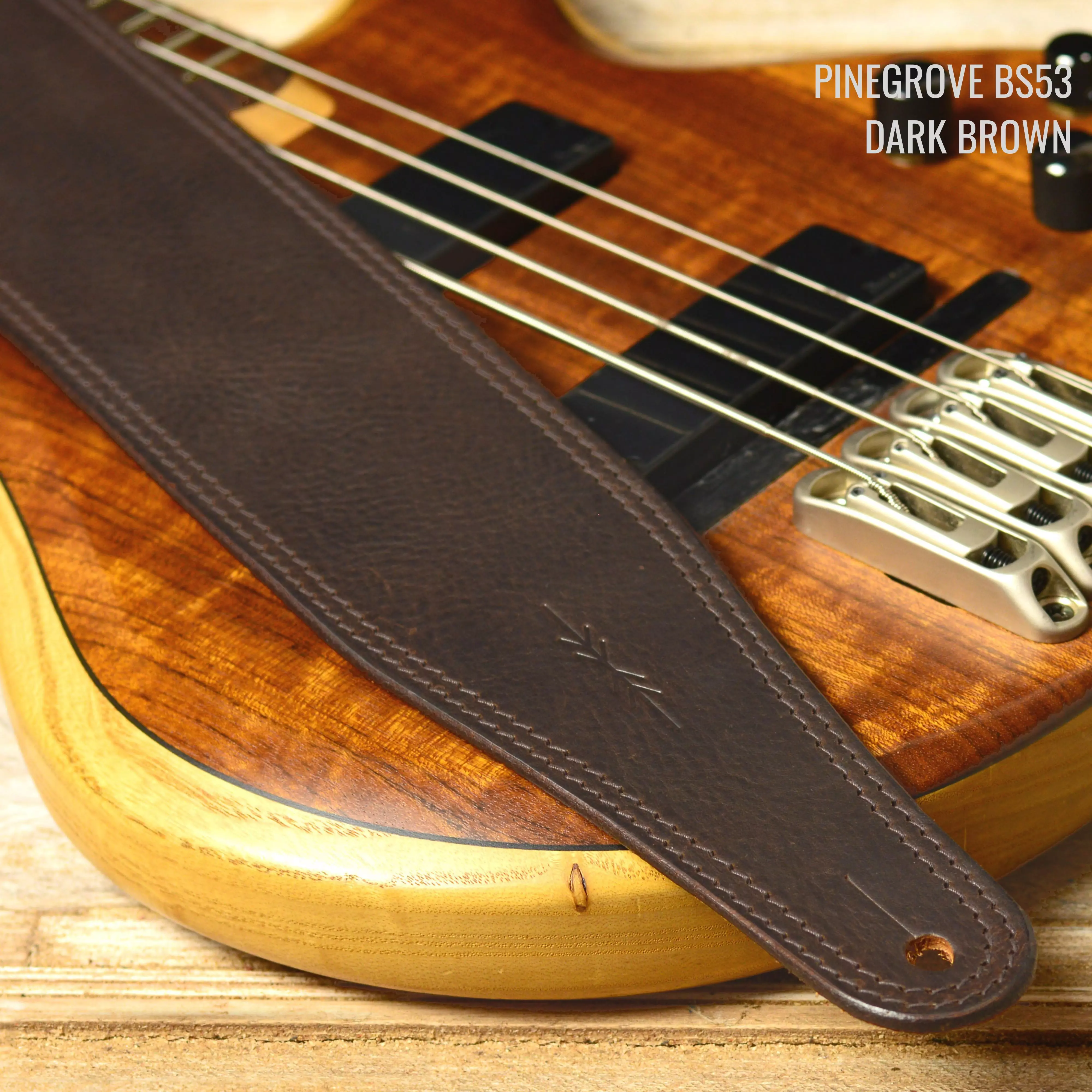 3 inch wide guitar straps in quality leather