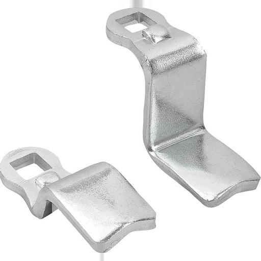 Tongue. Steel. 45mm Length. Fits 10mm Door.