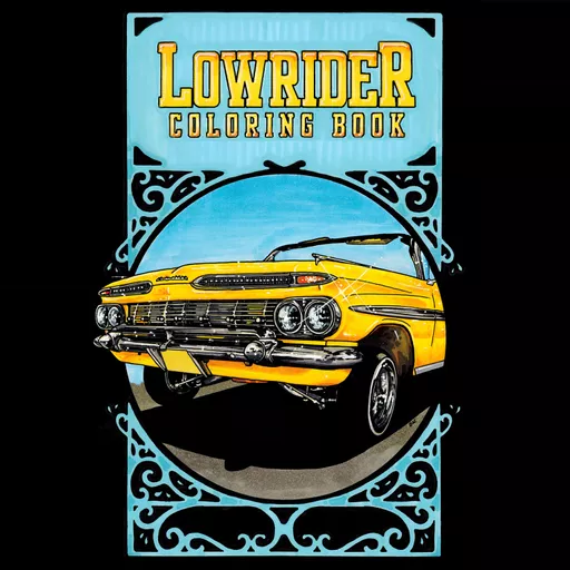 Lowrider Coloring Book | Turnaround Gifts