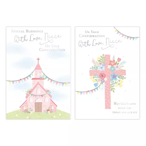 Poppyhill 12 Pack Cards C50 Everyday Confirmation Niece Religious