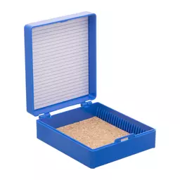 MICRO SLIDE BOX PLASTIC 25 SLIDES