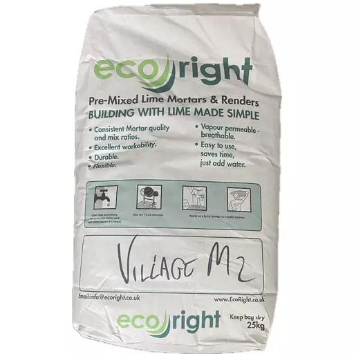 Eco Right Moderate Hydraulic Lime Mortar | Lime Stuff