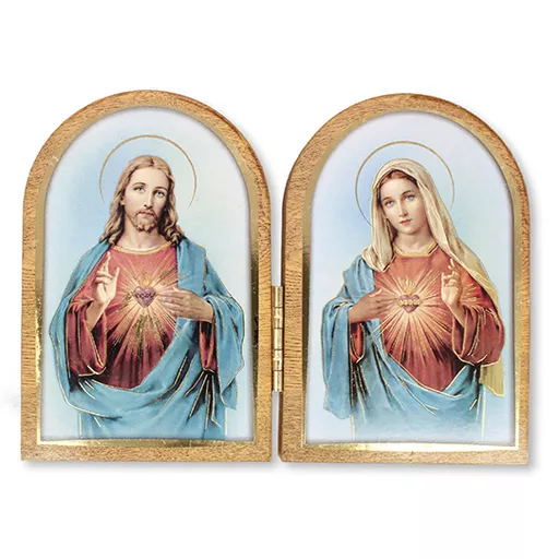 Folding Wood Plaque/Double Icon | Starbeck Education