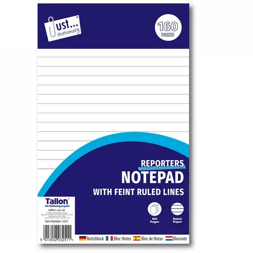 Reporter Notepad 160 Pages