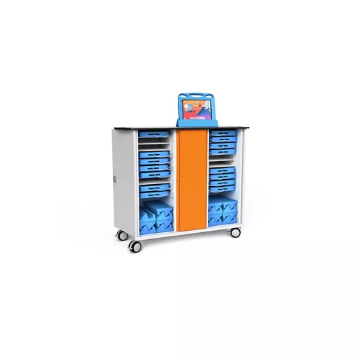 Zioxi Big Grips iPad Charging Trolley for 20 iPads