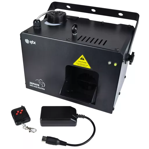 QTX Zephyr 500 Compact Haze Machine for Lighting Effects