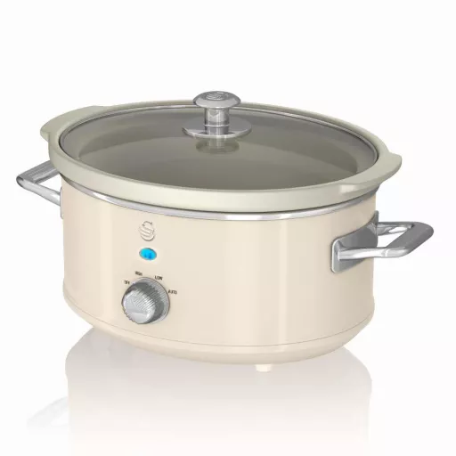 Swan 3.5L Retro Slow Cooker | Appliances | Swan Brand