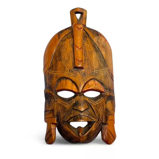 Small Carved Kenyan Maasai Mask | Starbeck Education