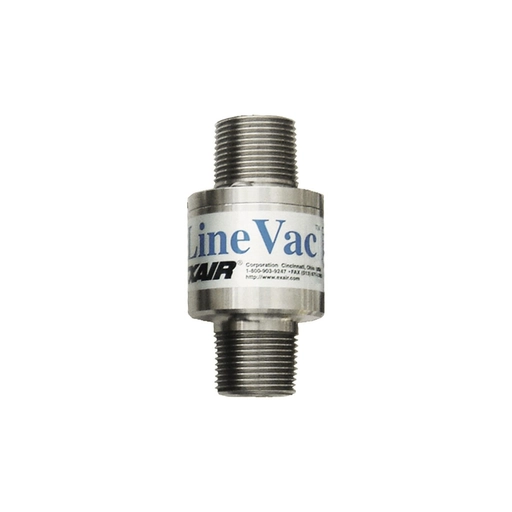 Stainless Steel Threaded Line Vac. 1" NPT Thread.
