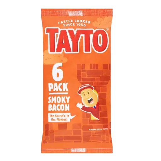 Tayto Smoky Bacon 6 pack