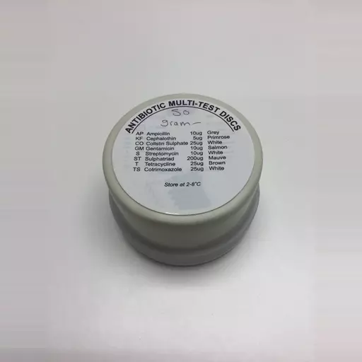 ANTIBIOTIC SUSCEPTIBILITY DISCS GRAM NEGATIVE PK50