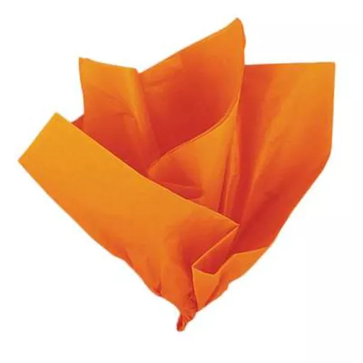 Orange Tissue Paper Sheets 10pk