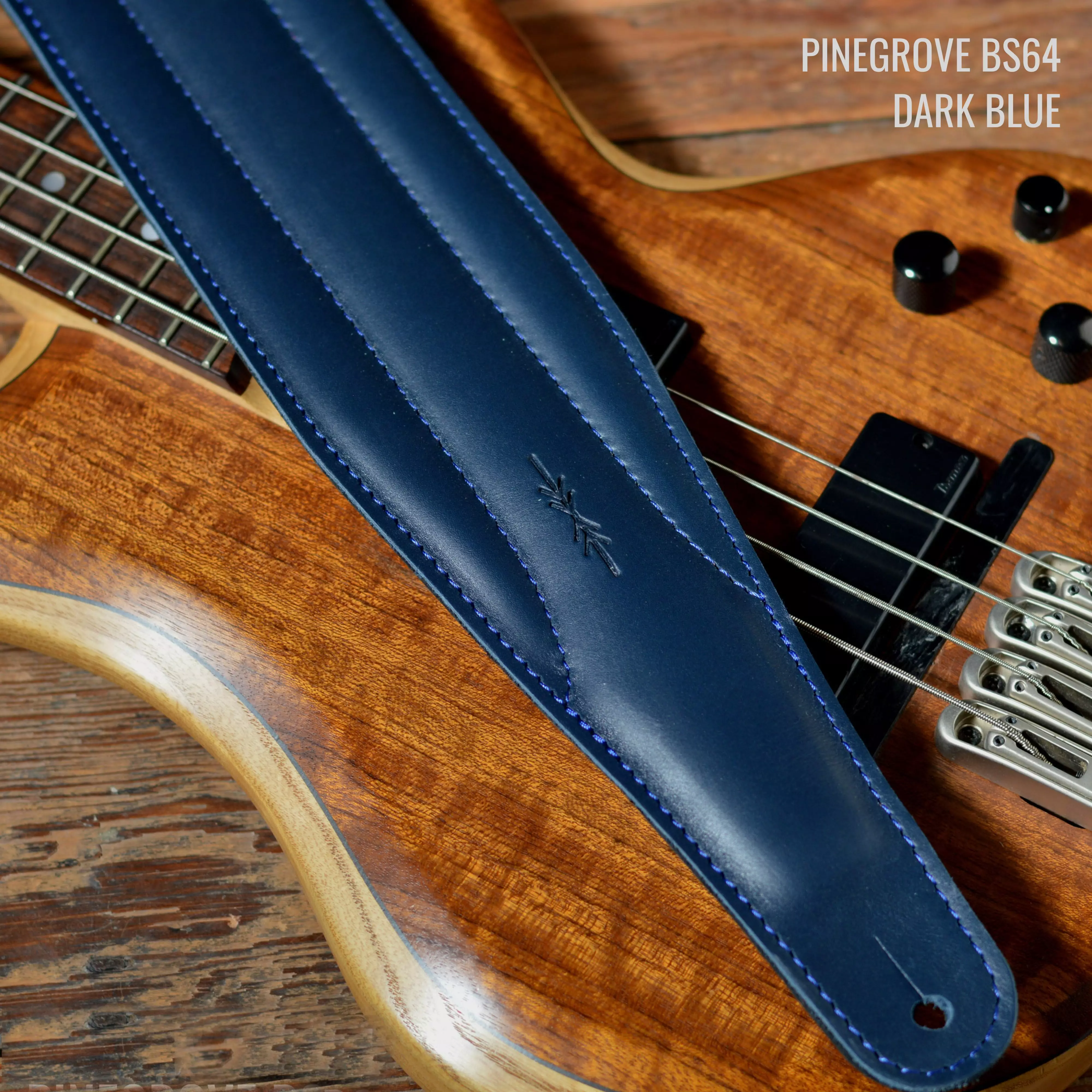 Leather Bass Guitar Straps | Pinegrove Leather