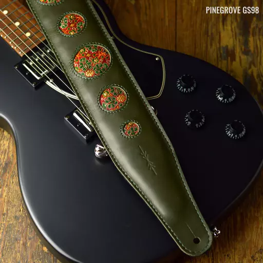 GREEN GUITAR STRAPS