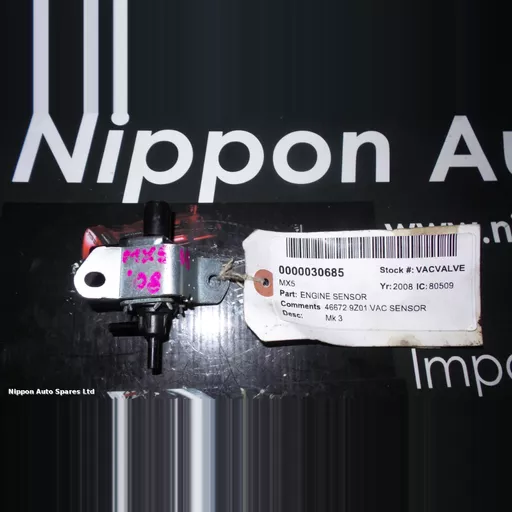 Mazda Mx5 Engine Sensor 2008 Mk3 (nc) 46672 9z01 Vac Sensor : 30685