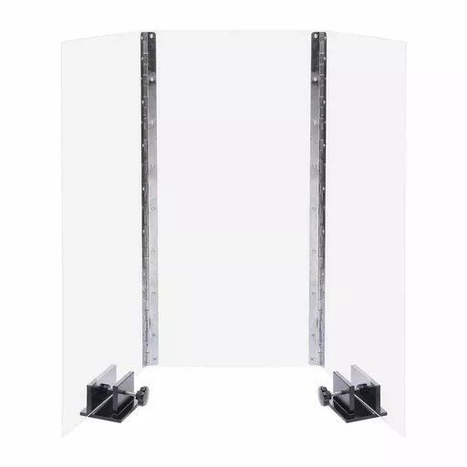 Folding Safety screen 810x600x3mm complete with 2 feet