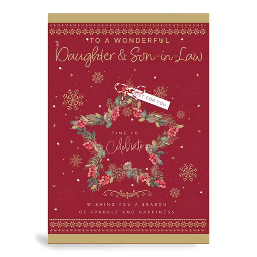 6pk Cards C90 Daughter & Son-In-Law