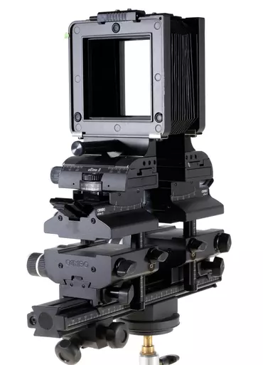 Cambo Ultima II D Camera c/w Standard & Wide Bellows & 6" Extension Rail