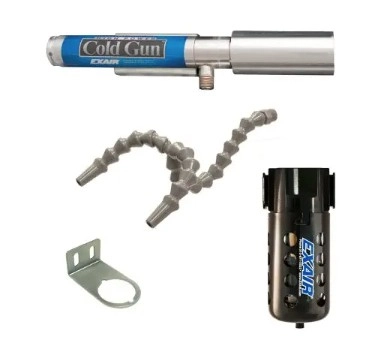 Cold Gun System Magnet Base Two Cold Outlets High Power