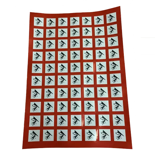 Chemical Labels, environmentally toxic (GHS09)