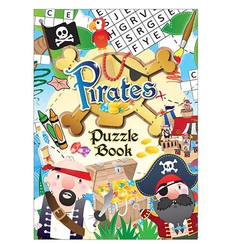 Pirate Puzzle Fun Book - 16pp Pack of 48