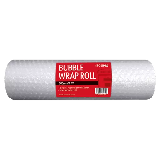 Bubble Wrap Roll Small 300mmx3m BGC Label