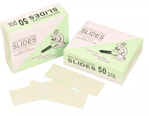 Microscope slides, 75x25x1.2mm