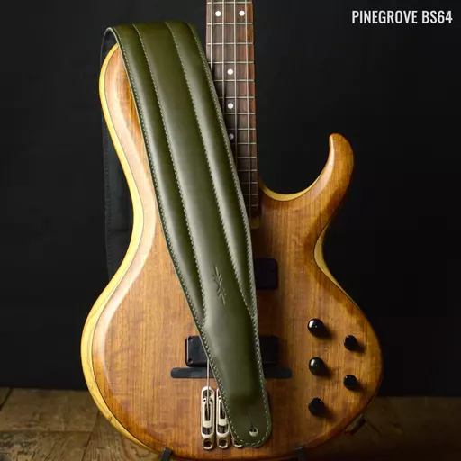 Leather Bass Guitar Straps | Pinegrove Leather
