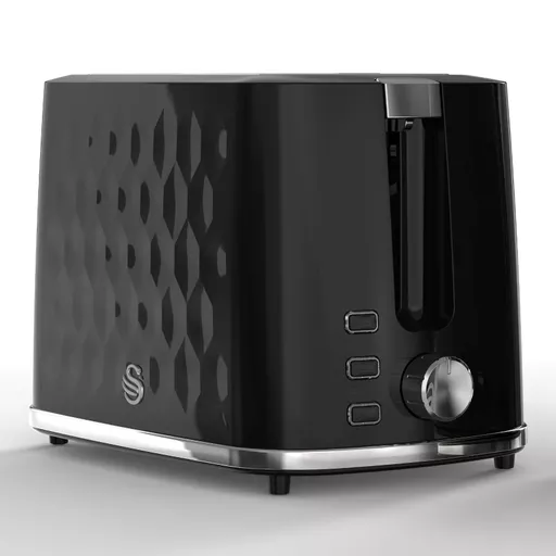 Honeycomb 900W 2 Slice Toaster