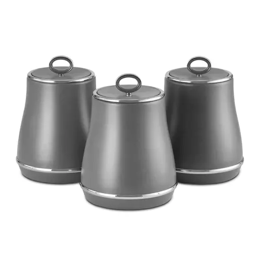 Empire Set Of 3 Canisters | Counter Top Storage | Tower Housewares